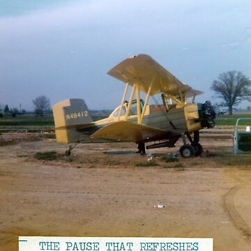 Vintage Crop Duster Plane