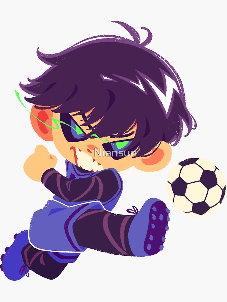 "Blue Lock - Isagi Yoichi" Sticker for Sale by Niansue | Redbubble