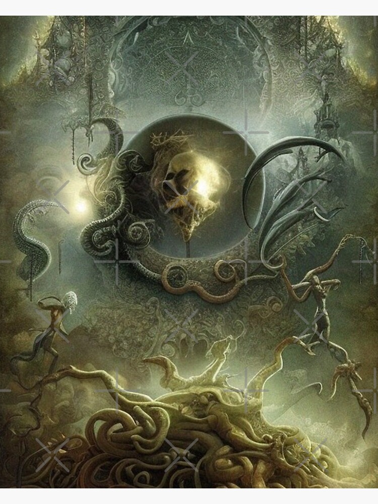 "Azathoth" Sticker for Sale by RobertMKAngel | Redbubble