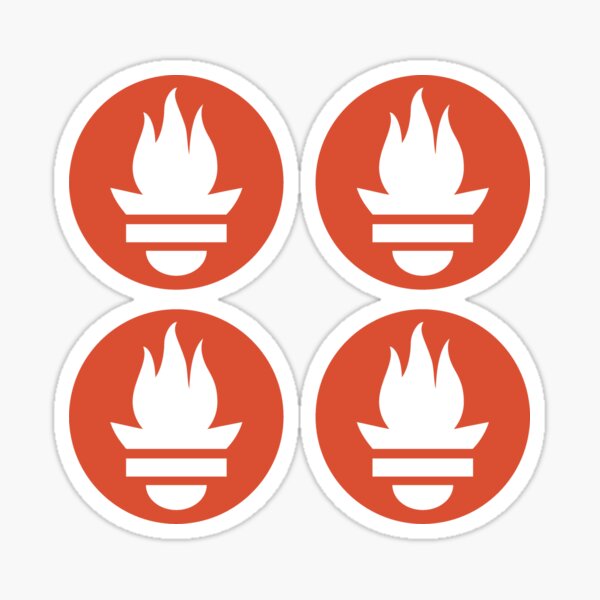 Prometheus Logo Sticker For Sale By Mrshy Redbubble