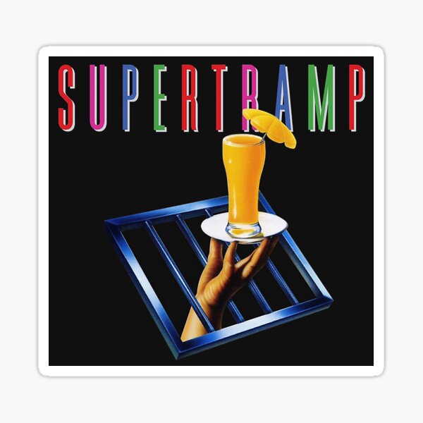 "New Supertramp" Sticker for Sale by rkitteringhamm8 | Redbubble