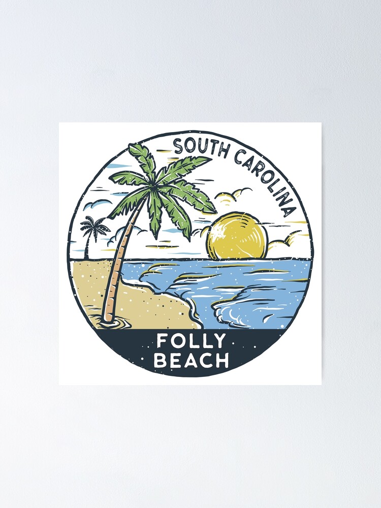 Folly Beach Vintage Posters