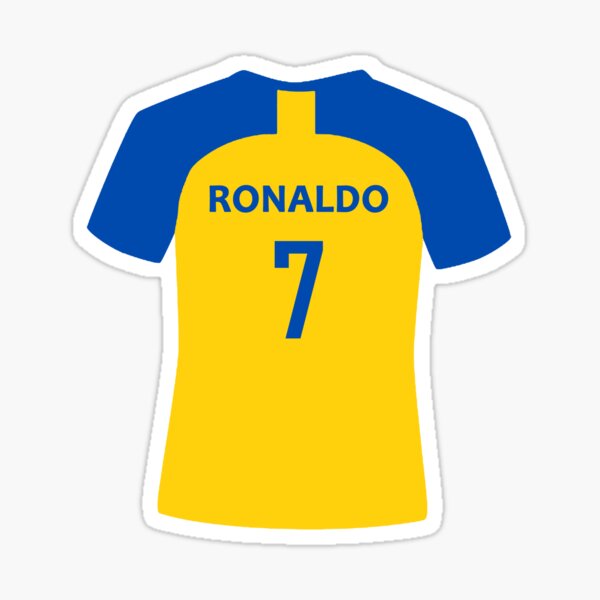 "Cristiano RONALDO JERSEY" Sticker for Sale by AbMalk | Redbubble
