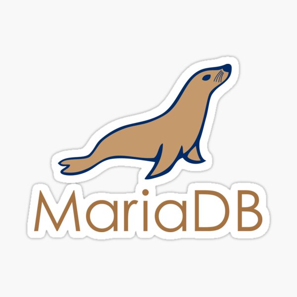 "MariaDB" Sticker for Sale by MrShy | Redbubble
