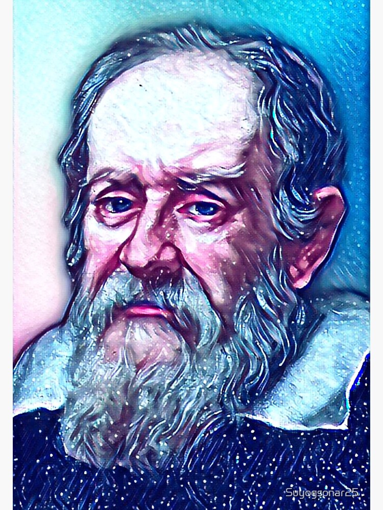 "Galileo Galilei Artwork | Galileo Galilei Portrait | Galileo Galilei ...