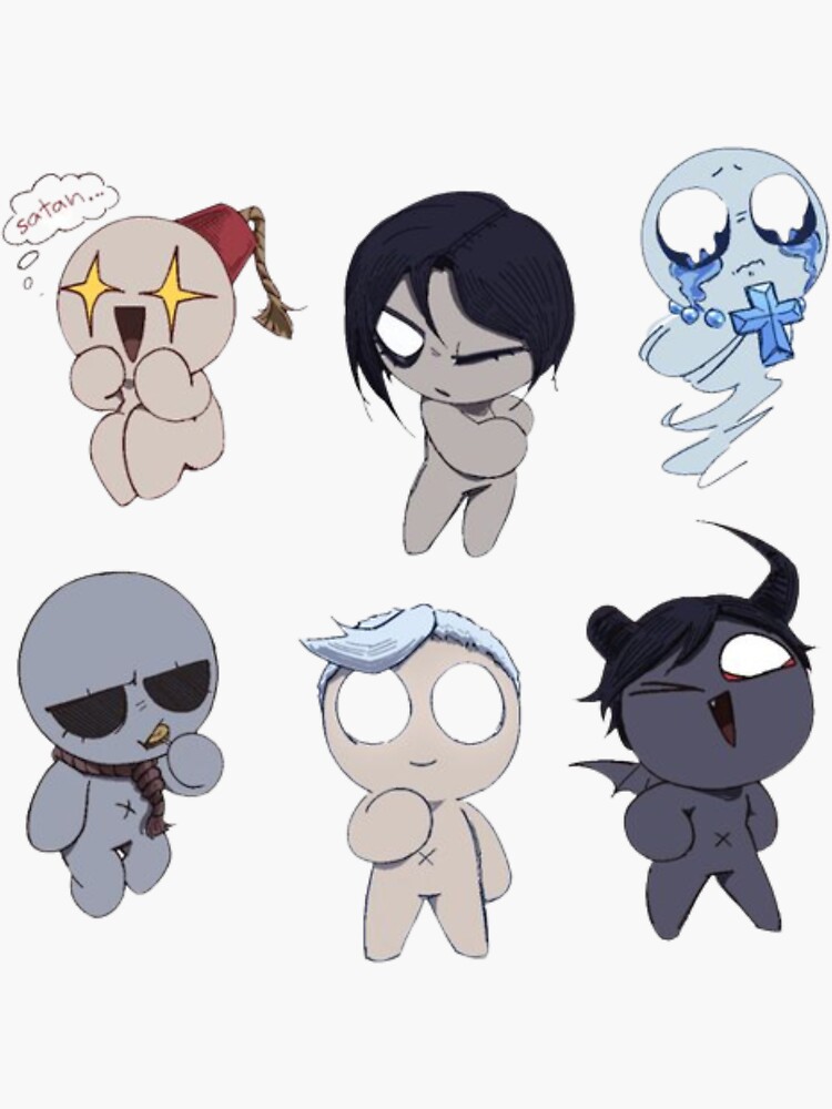 "Tboi" Sticker for Sale by MoniShop14 | Redbubble