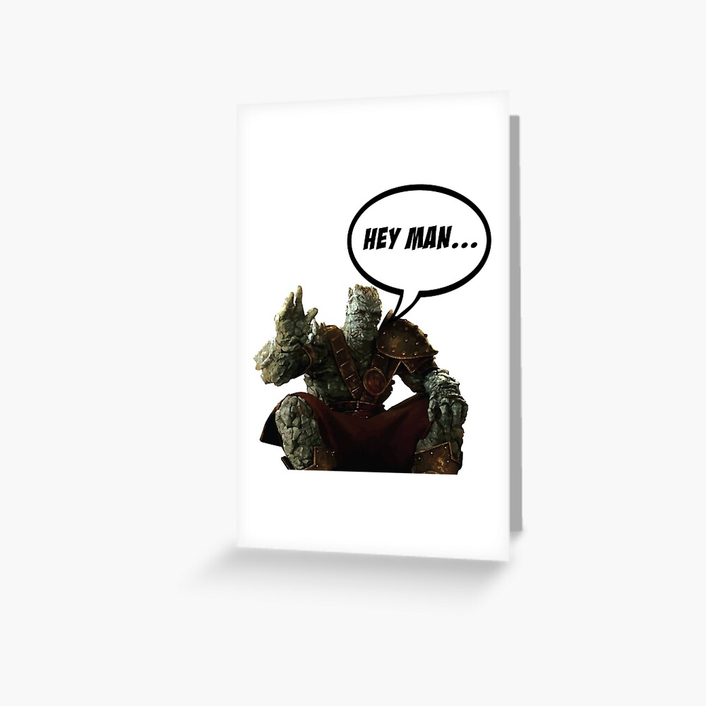 "Korg, Hey man..." Greeting Card for Sale by PlanetHulk | Redbubble