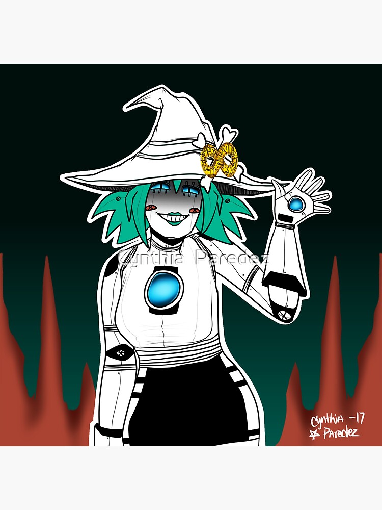 "DGD - Mothership album witch fan art" Sticker by CheekyBlush | Redbubble