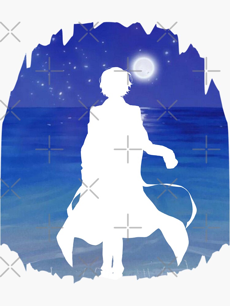 "Osamu Dazai" Sticker for Sale by AH1Design | Redbubble