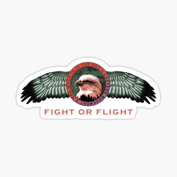 "Fight or Flight" Sticker for Sale by Ar-Artwork | Redbubble