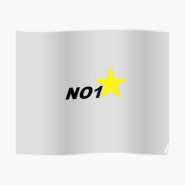 "Number one star" Poster for Sale by Gabrich1 | Redbubble