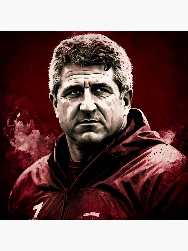 "Mike Leach" Sticker for Sale by RealArtStore | Redbubble
