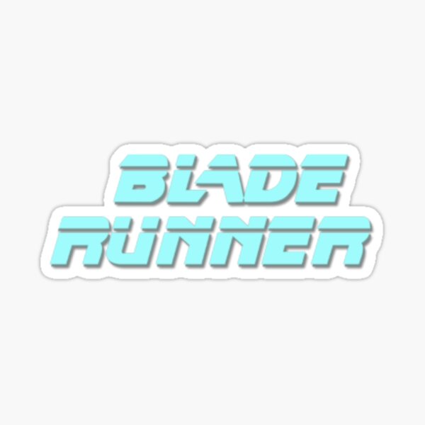 "Blade Runner" Sticker by jessicarachel | Redbubble