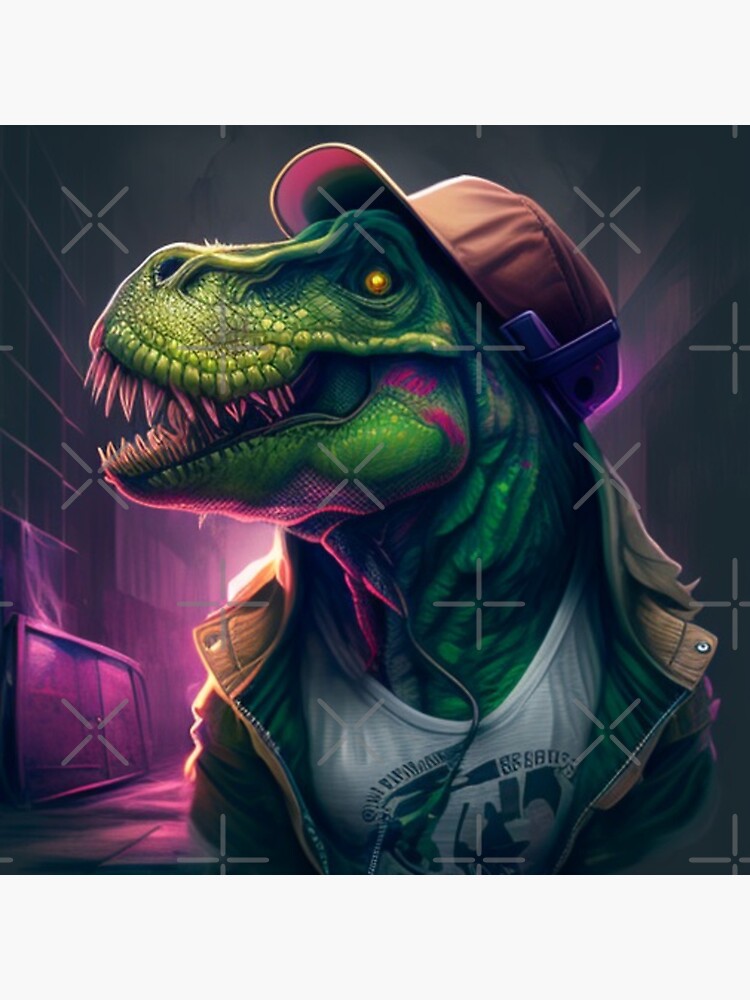 "How Ridiculous Rexy tyrannosaurus Merch prehistoric dinosaur" Sticker ...