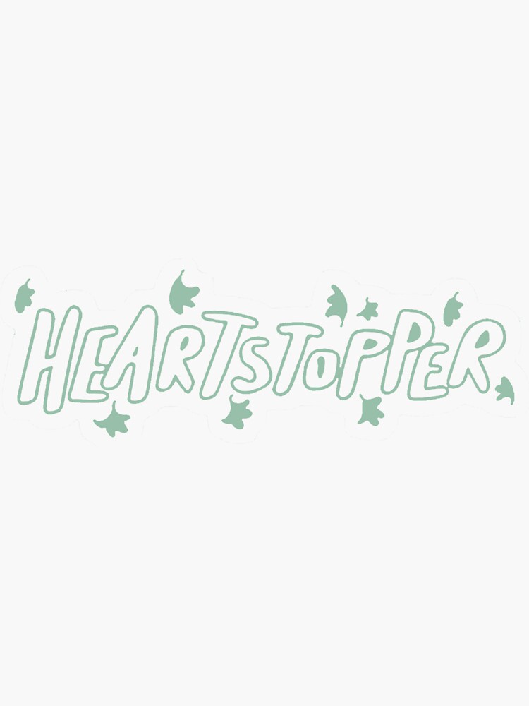 "Heartstopper logo simple color" Sticker for Sale by zarifiqbal | Redbubble
