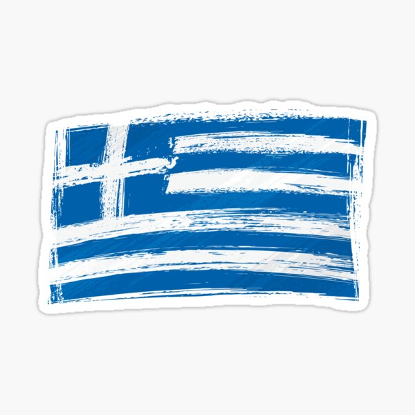 "Greece flag" Sticker for Sale by your-flag | Redbubble