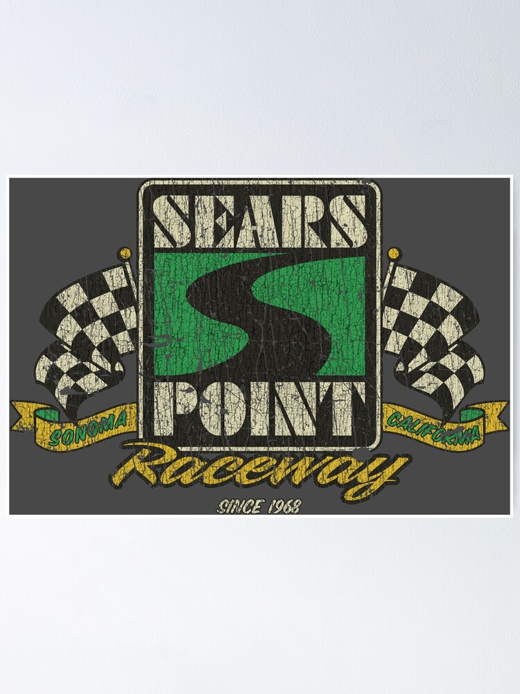 "Sears Point Raceway 1968" Poster for Sale by AstroZombie6669 | Redbubble