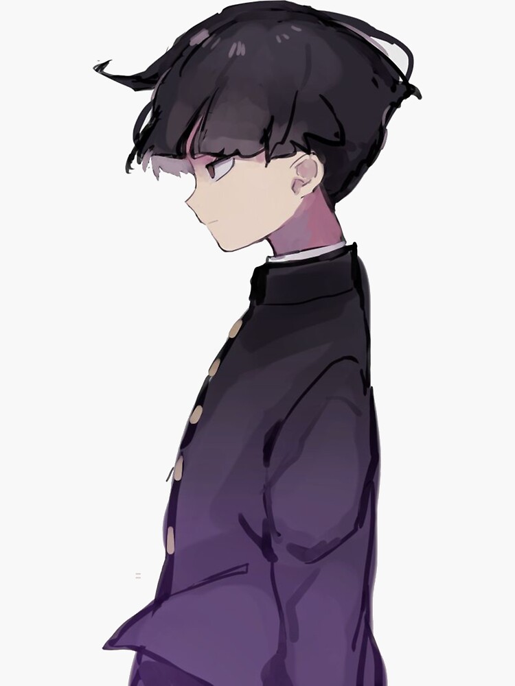 "mob psycho 100 in portrait mode" Sticker for Sale by FitFisher | Redbubble