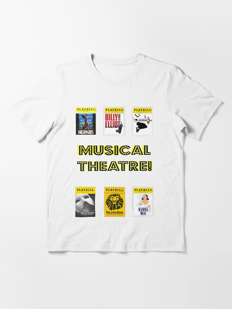 "Musical Theatre" T-shirt for Sale by BethM93 | Redbubble | musical t ...