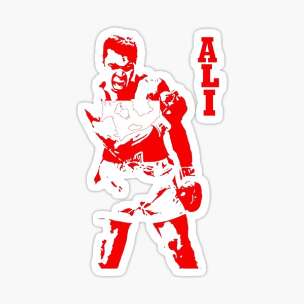 "Mohamed ali" Sticker for Sale by Neeroo29 | Redbubble