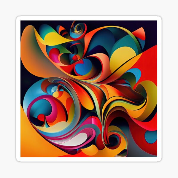 "Visually Stunning Abstract Art: Eye-catching Designs and Bold Colors ...