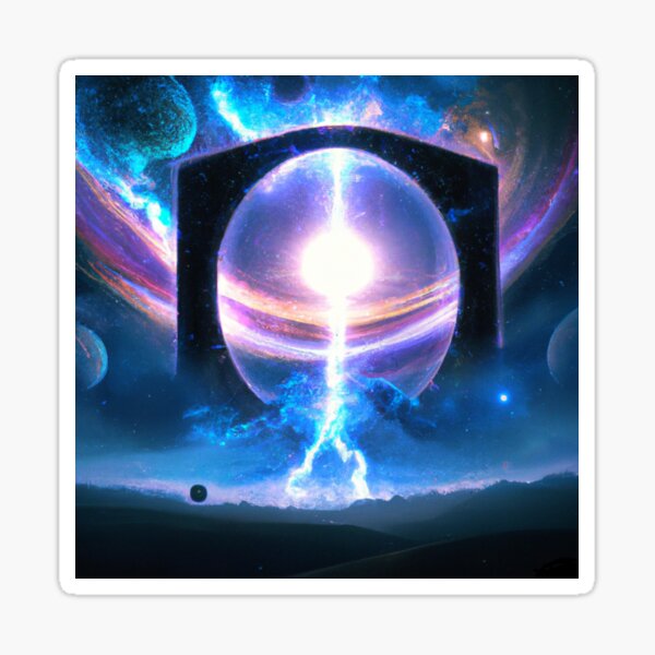 "Portal" Sticker for Sale by brodiekristen | Redbubble