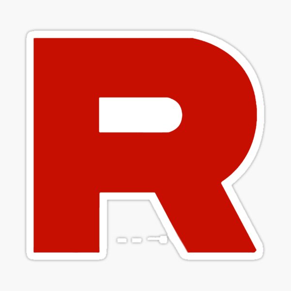 "team rocket" Sticker for Sale by Cuteyzone | Redbubble