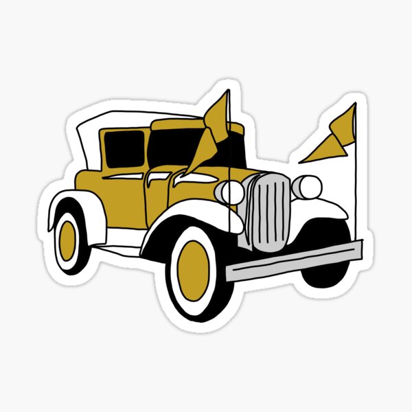 "Ramblin' Wreck Georgia Tech Car Sticker" Sticker for Sale by ...