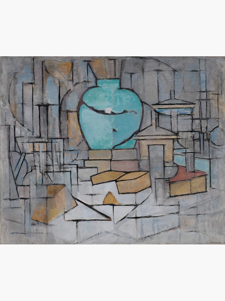 "Piet Mondrian" Sticker for Sale by qlAinwoRTy | Redbubble