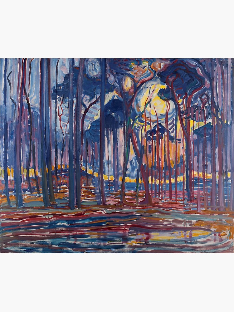 "Piet Mondrian" Sticker for Sale by qlAinwoRTy | Redbubble