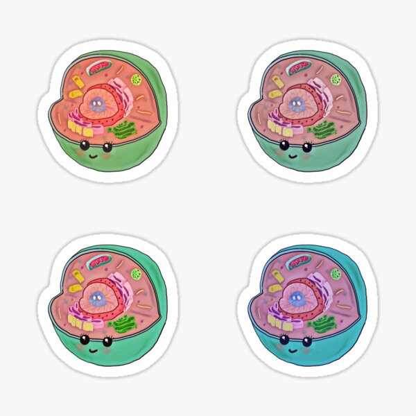 "Cute cells" Sticker for Sale by Tamm-art | Redbubble