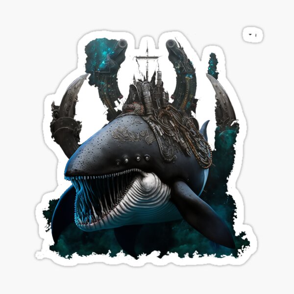 "Battle War Orca Whale with Armour" Sticker for Sale by The-Fox-Hole ...
