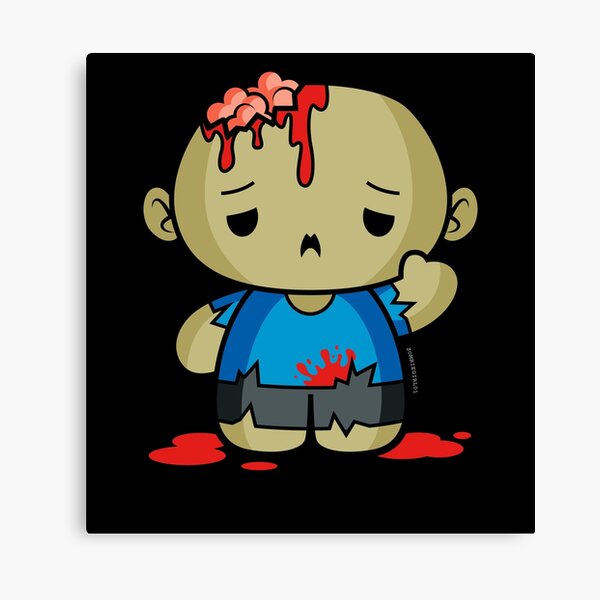 Hello Kitty Zombie Wall Art | Redbubble