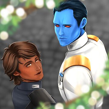 "Thrawn and Eli Vanto " Art Print for Sale by Junchan-nyan | Redbubble