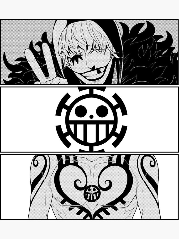 "Corazon manga OP" Sticker by pointJPEG | Redbubble