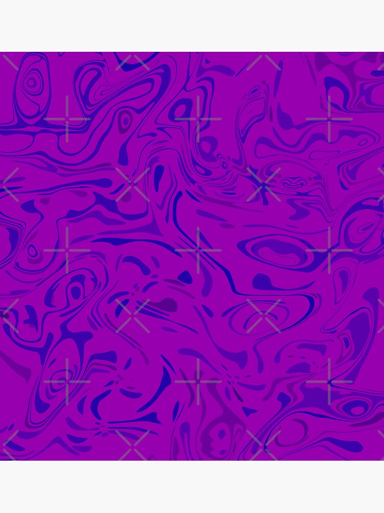 "Violet Lava" Sticker for Sale by innerflameart | Redbubble