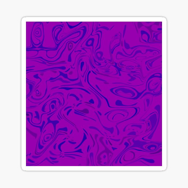 "Violet Lava" Sticker for Sale by innerflameart | Redbubble