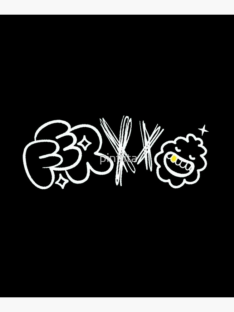 Lámina montada «Logo de Ferxxo PIN POP de Feid Mor» de pintiita | Redbubble