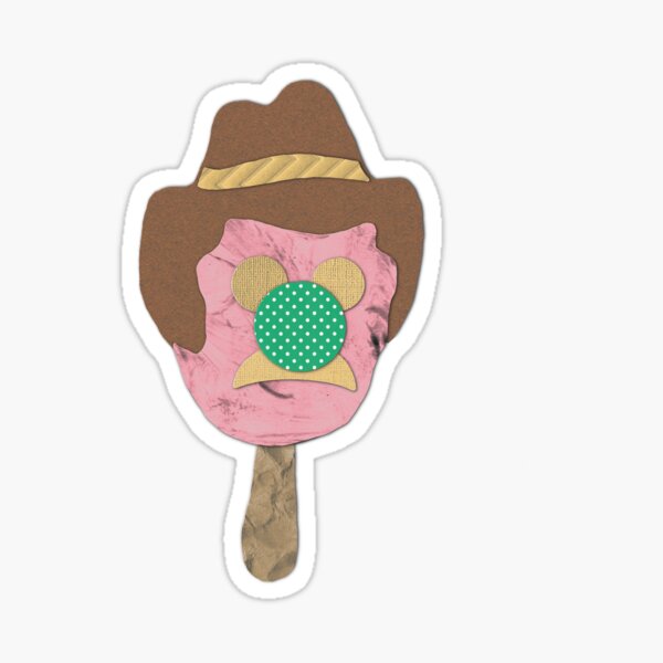 "Bubble O’Bill Paper Cut " Sticker for Sale by latenightsnacc | Redbubble