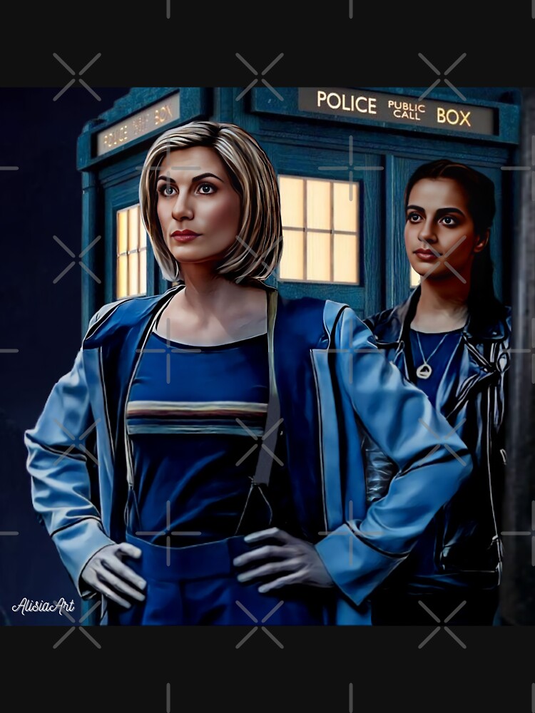 "13th doctor / thasmin power couple " T-shirt for Sale by AlisiaArt ...