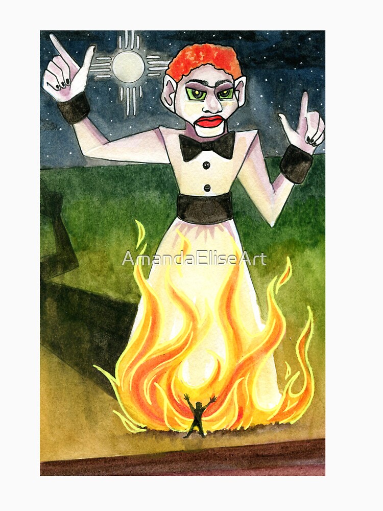 "Zozobra" T-shirt for Sale by AmandaEliseArt | Redbubble | zozobra t ...