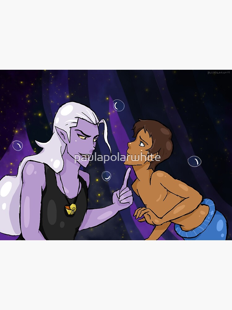Lámina fotográfica for Sale con la obra «Lance and Lotor, mermans» de ...