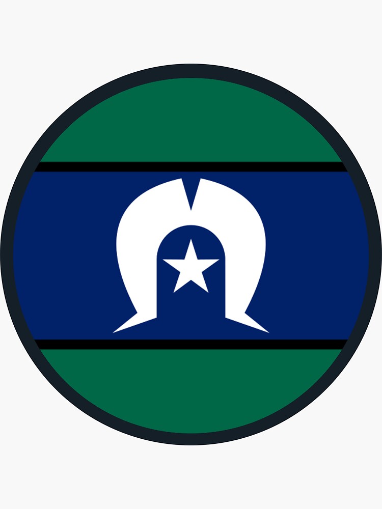 "Torres Strait Island" Sticker for Sale by Benb2567 | Redbubble
