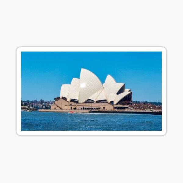 "Sydney Opera House" Sticker for Sale by rossacampbell | Redbubble
