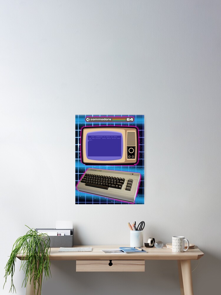 "Commodore 64" Poster for Sale by KoolDudeShop | Redbubble