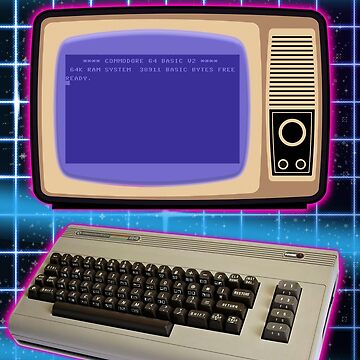 "Commodore 64" Sticker for Sale by KoolDudeShop | Redbubble