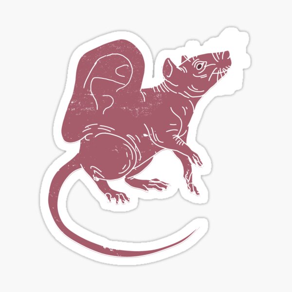 "Vacanti Ear Mouse" Sticker for Sale by StrangeBiology | Redbubble
