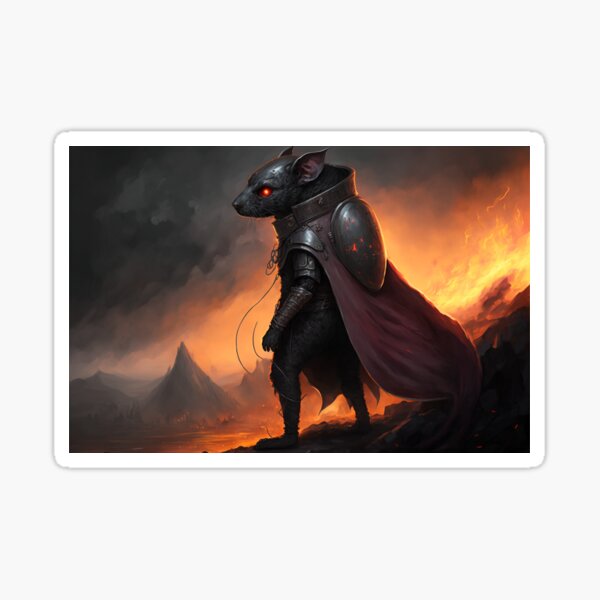 "Kal first born gothic knight " Sticker for Sale by Voiddisciple ...