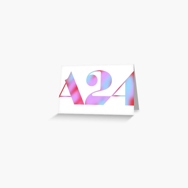 "A24 Logo" Greeting Card for Sale by generallketchup | Redbubble