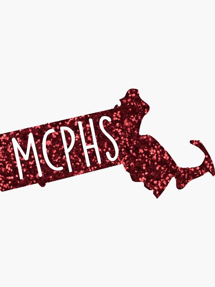 "MCPHS University" Sticker by reillycarroll | Redbubble